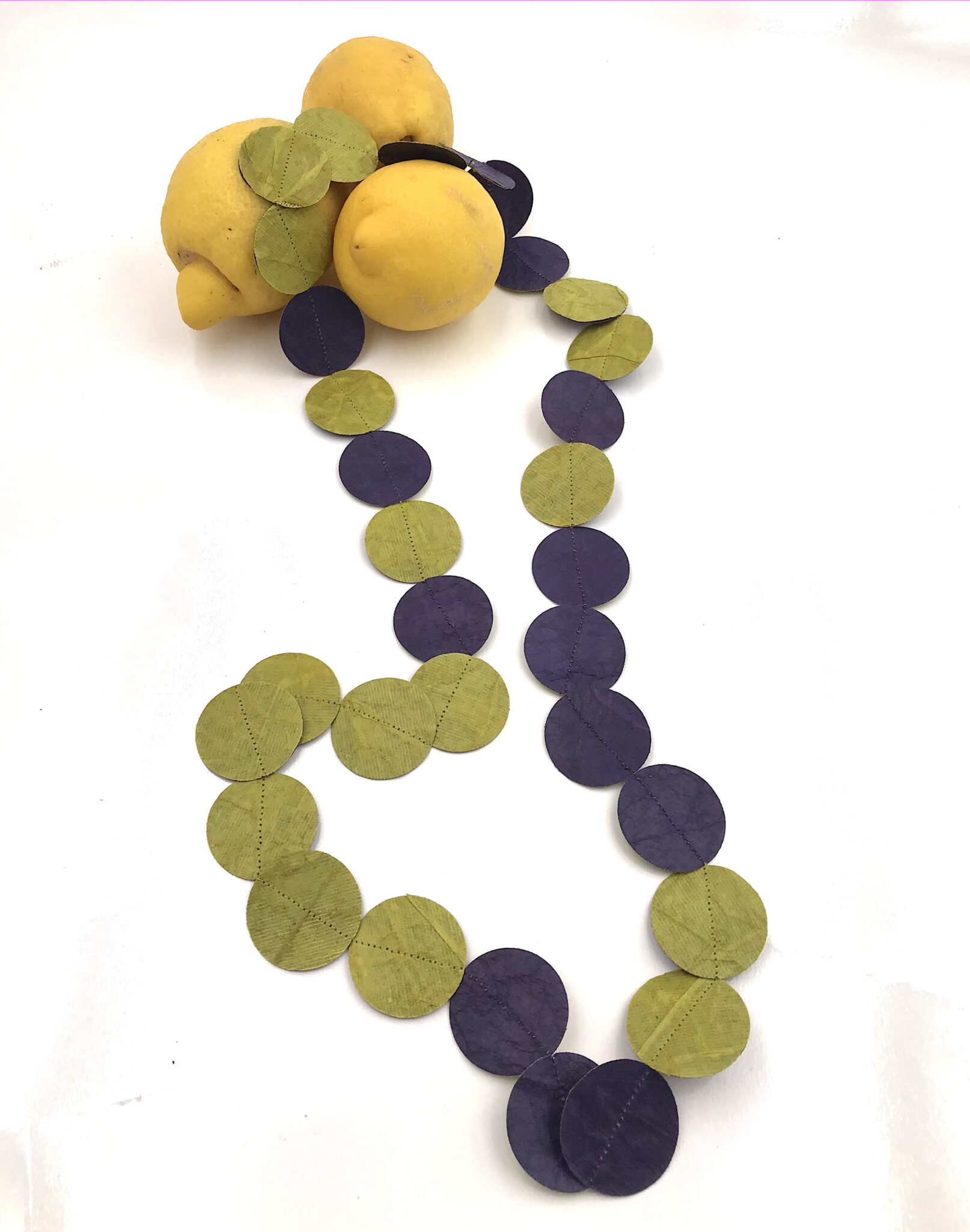 Necklace "Dots" Handmade by ANA HAGOPIAN - Arteartesania